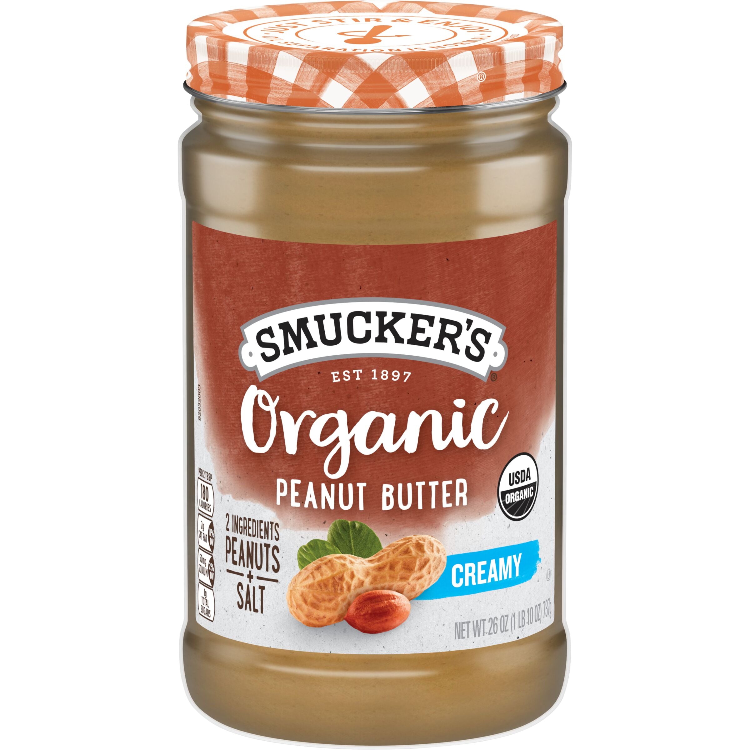 Smucker's Organic Natural Creamy Peanut Butter · The J.M. Smucker Co. Shop Smucker's Organic Natural Creamy Peanut Butter · The J.M. Smucker Co. Shop